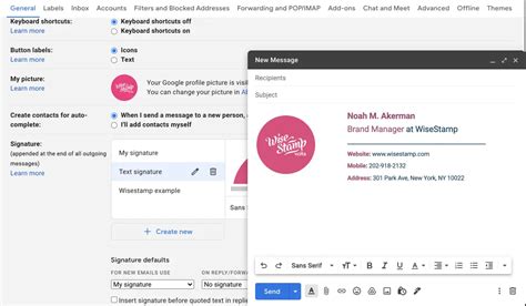 add a good looking signature in gmail 1 minute guide