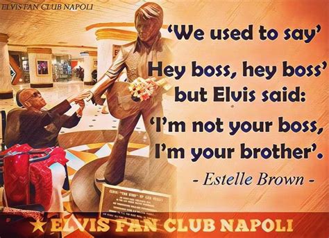 Elvis Fan Club Napolis Instagram Post “estelle Brown About Elvis Elvis Elvispresley Napoli