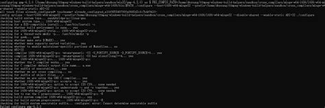 Gmp Build Error On Win Wsl Issue Rdp Ffmpeg Windows Build Helpers GitHub