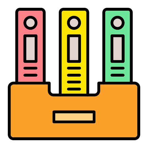 Generic Outline Color File Icon