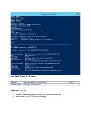 CIS U LabReport Docx Unit Lab Report Groups CIS VMWare Lab Windows Client And