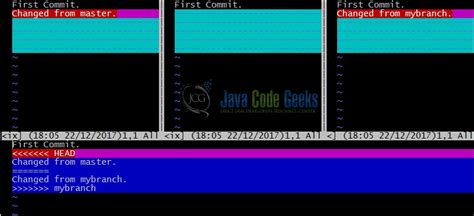 Git Mergetool Example Java Code Geeks