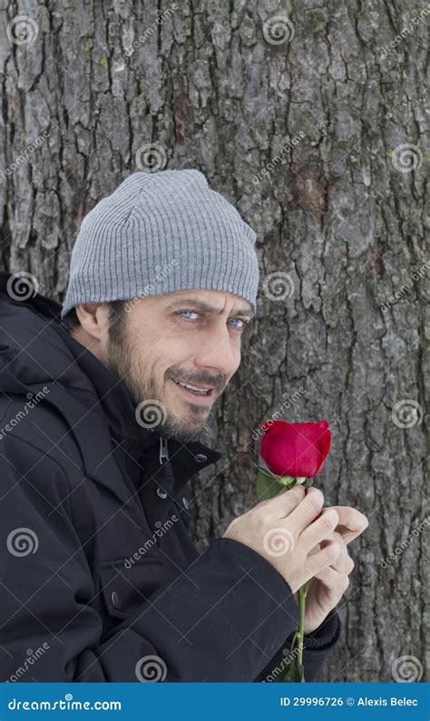 Hiding Man Stock Photo Image Of Dating Adult Romantic 29996726