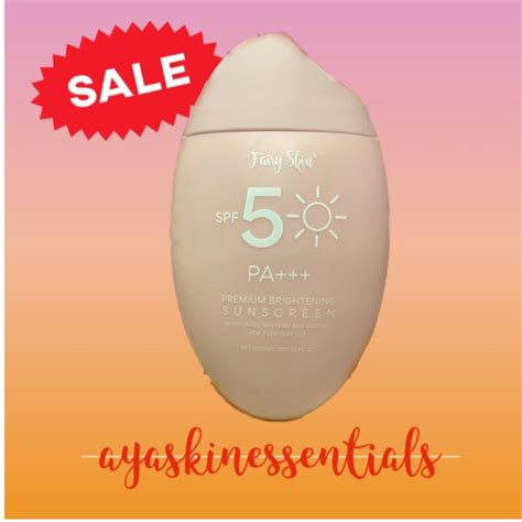 Original Fairy Skin Sunscreen 50g Shopee Philippines