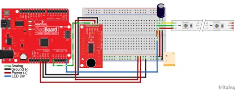 Music Operated Dancing Led Circuit Diagram