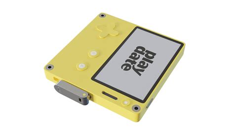 3d Playdate Game Console Turbosquid 2152401