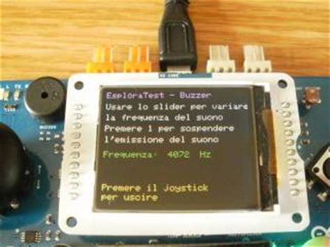 Scheda Arduino Esplora Programmi