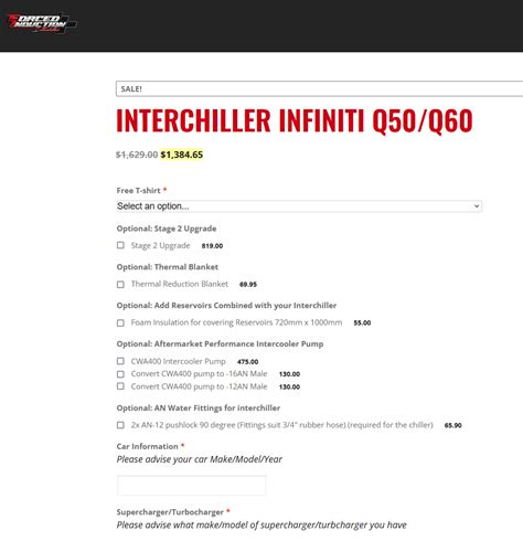 Fi Interchiller Project Infiniti Q50 Forum