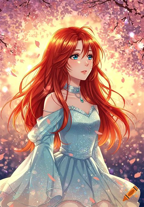 Red Hair Anime Girl