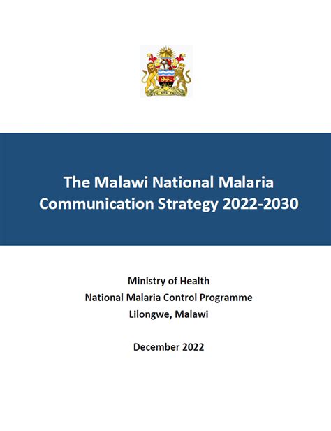 The Malawi National Malaria Communication Strategy 2022 2030 The