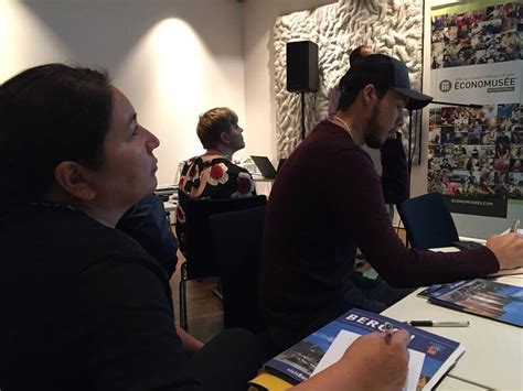 Cree Jane And Conrad At Économusée Norge Photo Credit Louise Seguin