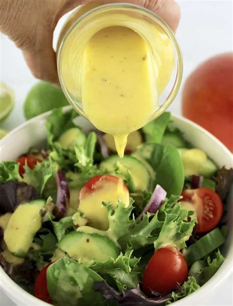 Mango Dressing Nutritious Deliciousness
