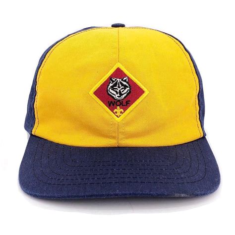 Vintage 90s Boy Scouts Wolf Patch Uniform Hat Grailed
