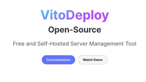 Vitodeploy Opensource Alternative To Laravel Forge Mahdi Hazaveh