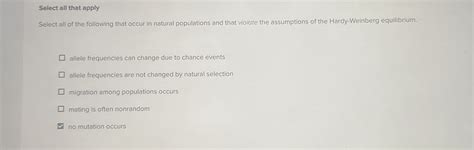Solved Select All That Applyselect All Of The Following That