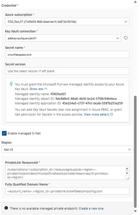 Data Quality For Snowflake Data In Unified Catalog Microsoft Learn