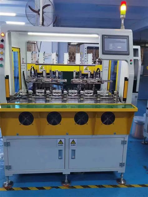 4 6 Stations Vacuz Precision Automatic Bldc Brushless Motor Stator Coil Needle Winding Machine