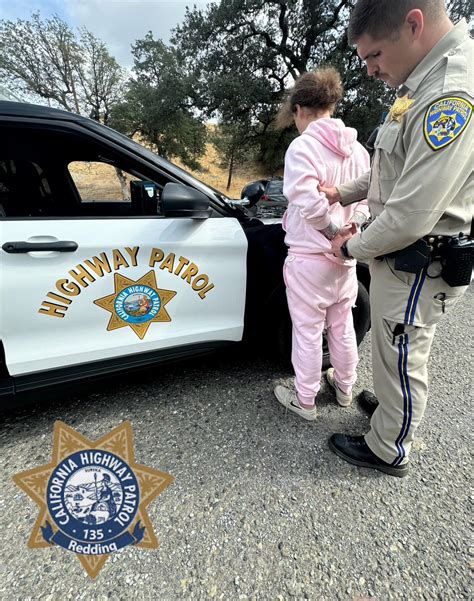 Chp Redding 💥 Retail Grand Theft Suspect Arrested