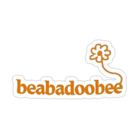 Beabadoobee Logo Sticker Beabadoobee Symbol Beabadoobee Clipart