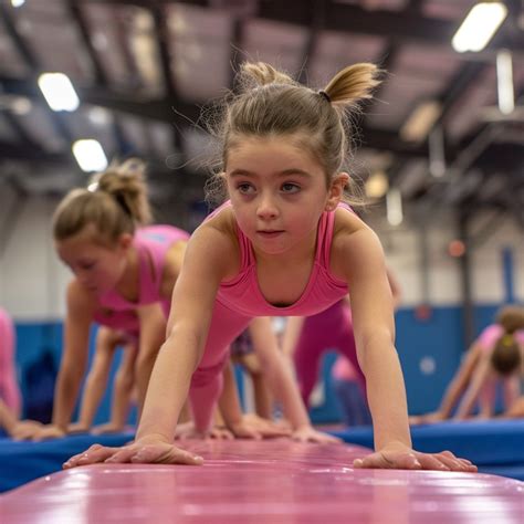 Free Gymnastics Training Session Image Gymnastics Training Girl