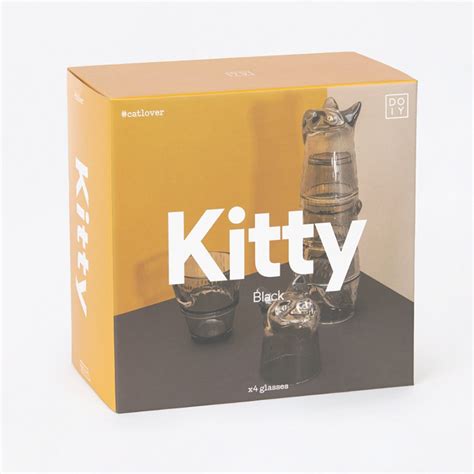 Kitty Cat Stackable Glass Set Urban General Store