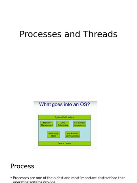 Chapter2 Processes And Threads Pdf Thread Computing Process