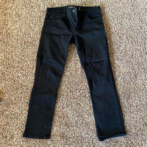 Rude Xxx Black Jeans Never Worn See Photos For Size Depop