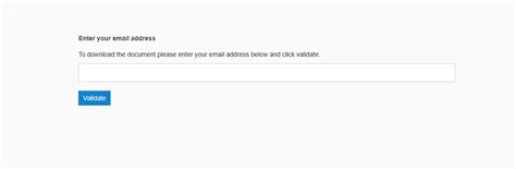 Email Validation Method For Downloading A Filing EFile