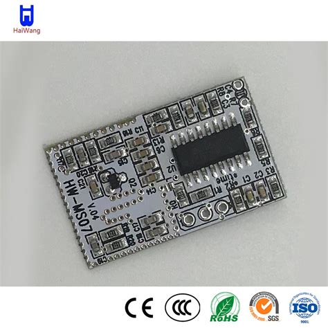 Haiwang China Hw Ms07 Mini Microwave Sensor Manufacturer Custom 30 18 4 Outline Size PCB