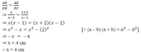 in Δabc d and e are points on the sides ab and ac respectively such if