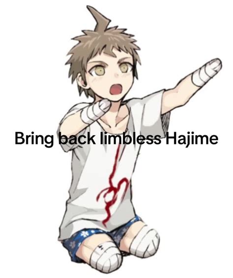 Limbless Hajime A Hilarious Danganronpa Moment Tiktok