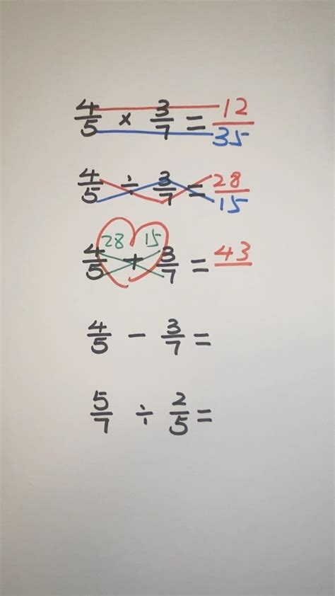 math tricks fractiontricks instagram photos and videos