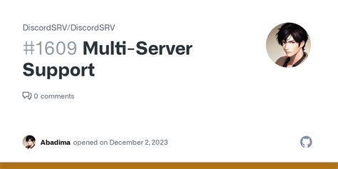 Multi Server Support · Issue 1609 · Discordsrvdiscordsrv · Github