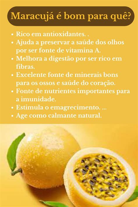 Beneficíos Do Maracujá Nutrição E Dietética Dicas De Nutrição