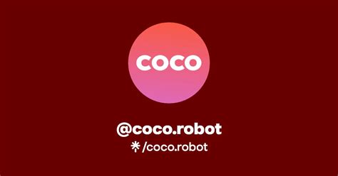 Coco Robot Instagram Tiktok Linktree