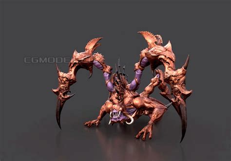 动画 深渊巨魔模型 神话幻想模型库 Fbxfbx模型下载 Cg模型网