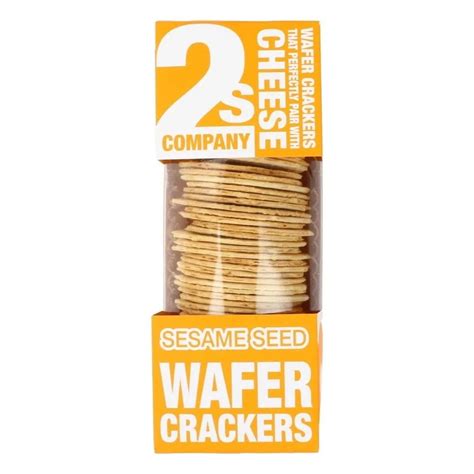 2s Company Sesame Wafer Cracker 3 5 Oz 12 Pack