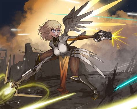 Watson Amelia And Mercy Hololive And More Drawn By Zedd Zedgawr Danbooru