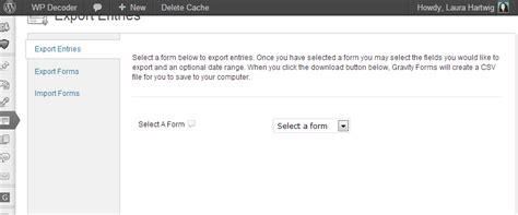 Gravity Forms Exporting Entries Wp Decoder