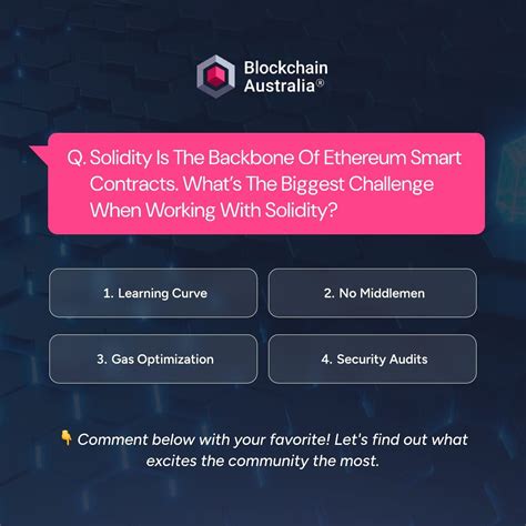 Blockchain Australia® On Linkedin Solidity Smartcontracts