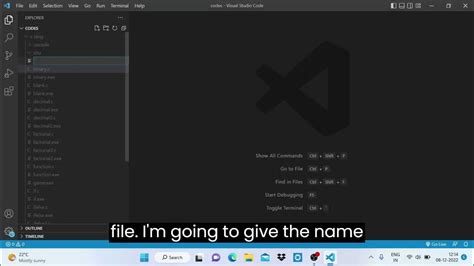 how to run your first code in c vs code youtube