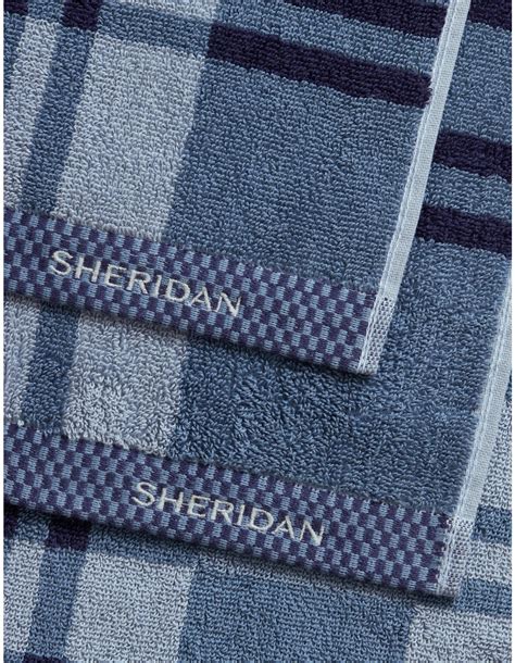 Sheridan Enlow Bath Towel In Orient Blue David Jones