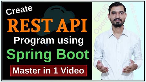 19 Create Rest Api Using Spring Boot Full Course In One Video Hindi