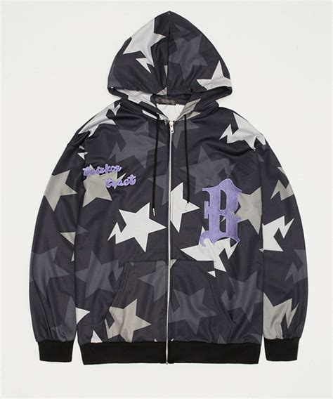 트윙클 오버핏 유니크 별 후드집업 얇은 후드 집업 간절기 아우터 바람막이 남녀공용 후드집업 에이블리