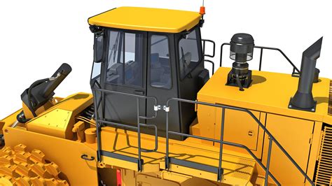 Cat Soil Compactor 3d Model 3d Horse