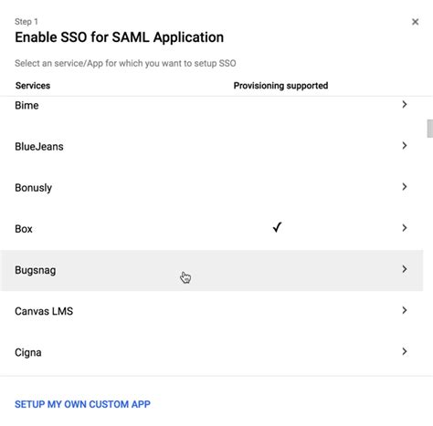 BugSnag Docs Product Single Sign On Google Cloud Identity