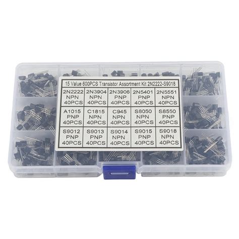 Transistor Triode 15 Types Compact Durable Electronic Circuit Practical For Non Contact Switch