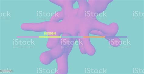 도트워크 스타일의 추상적인 3차원 컴포지션 포인리즘 그래픽 도트 스티플 디자인 동적 효과를 가진 3d 벡터 일러스트레이션 배너 전단지 포스터 커버 또는 브로셔용 템플릿입니다