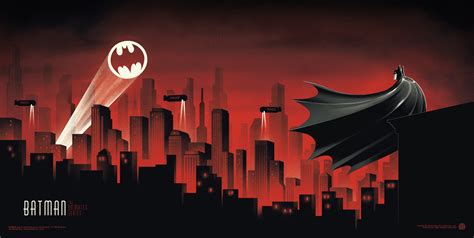 Batman The Animated Series Hd Wallpaper Gothams Dark Knight In