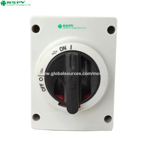 Buy China Wholesale V Solar Dc Isolator Switch Ip Solar Panel Isolator Switch Dc